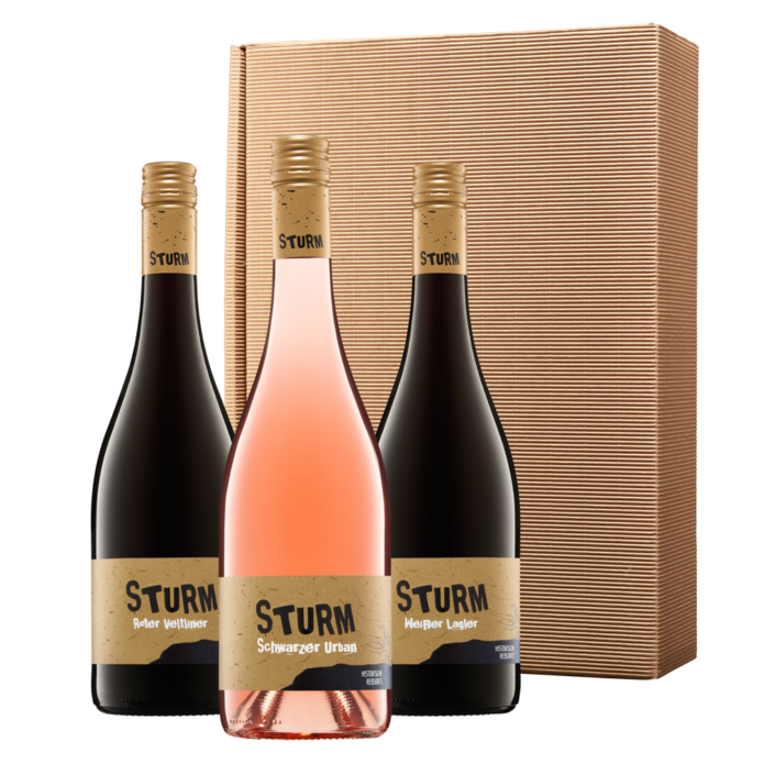 Geschenkkarton Historische Rebsorten Weiß und Rosé – Weingut Uwe Sturm